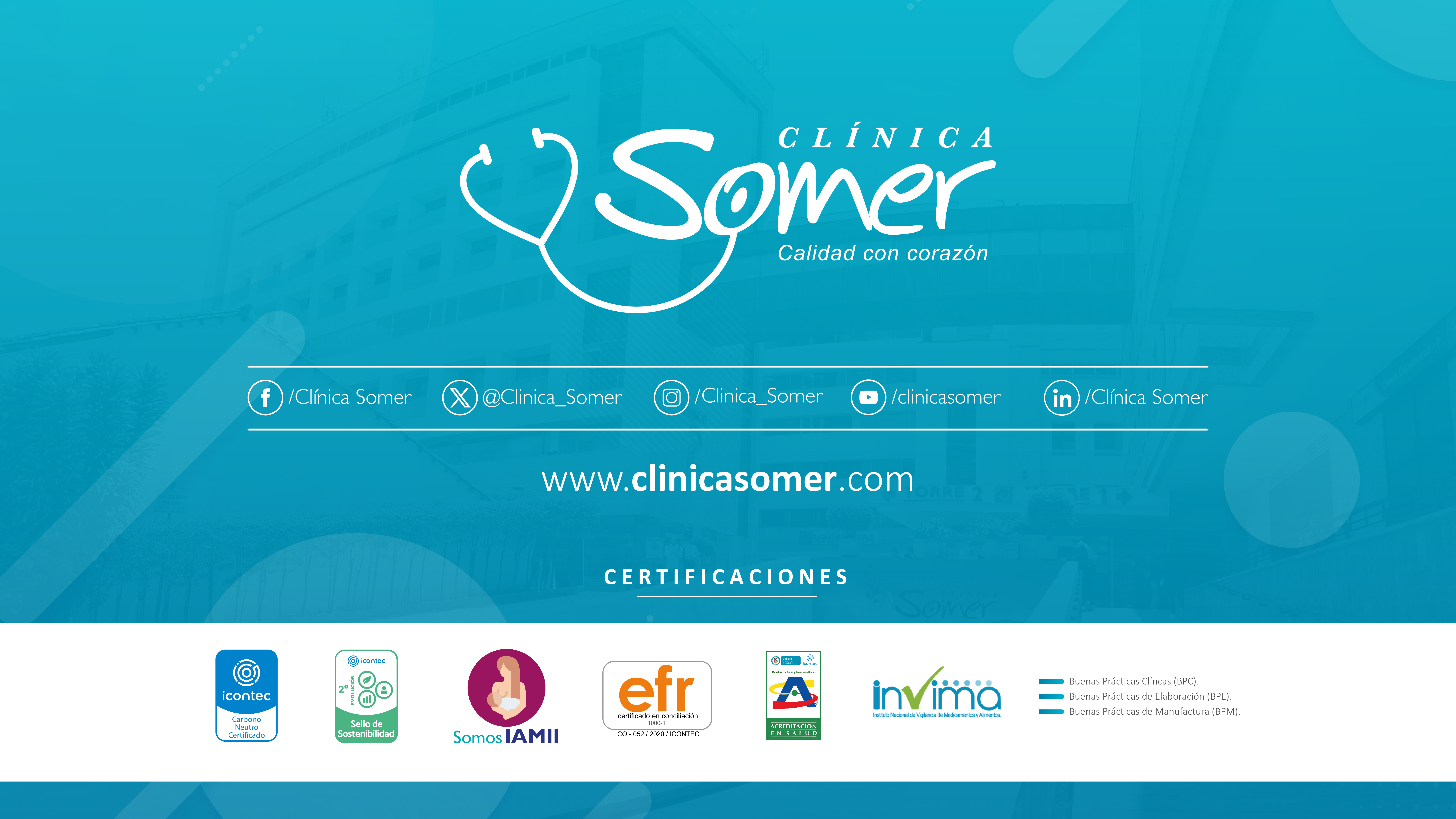 Portafolio de servicios | Clinica Somer
